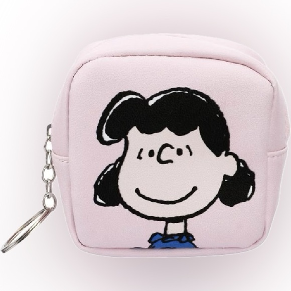 Peanuts | Bags | Peanuts Snoopy Collection Feat Lucy Square Coin Purse ...